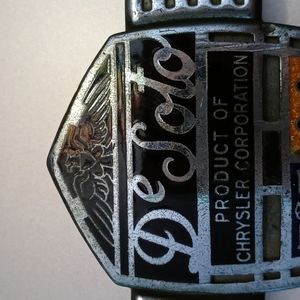 Chrysler corporation | Other | Antique Desoto Car Emblem | Poshmark